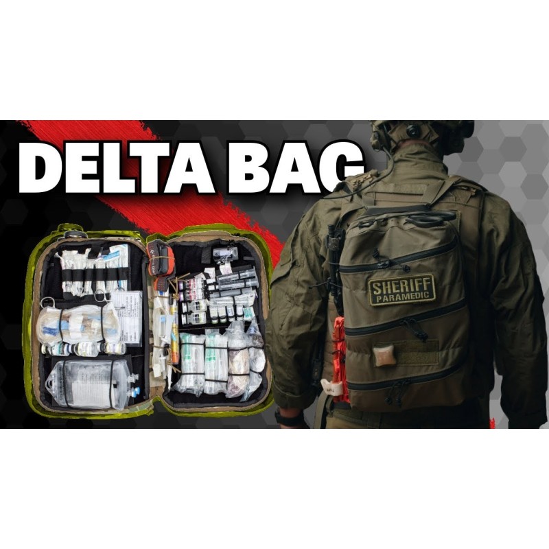 Spiritus systems Delta bag zwart medic pack