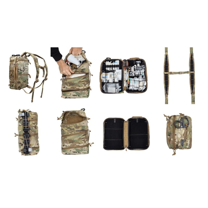 Spiritus systems Delta bag zwart medic pack